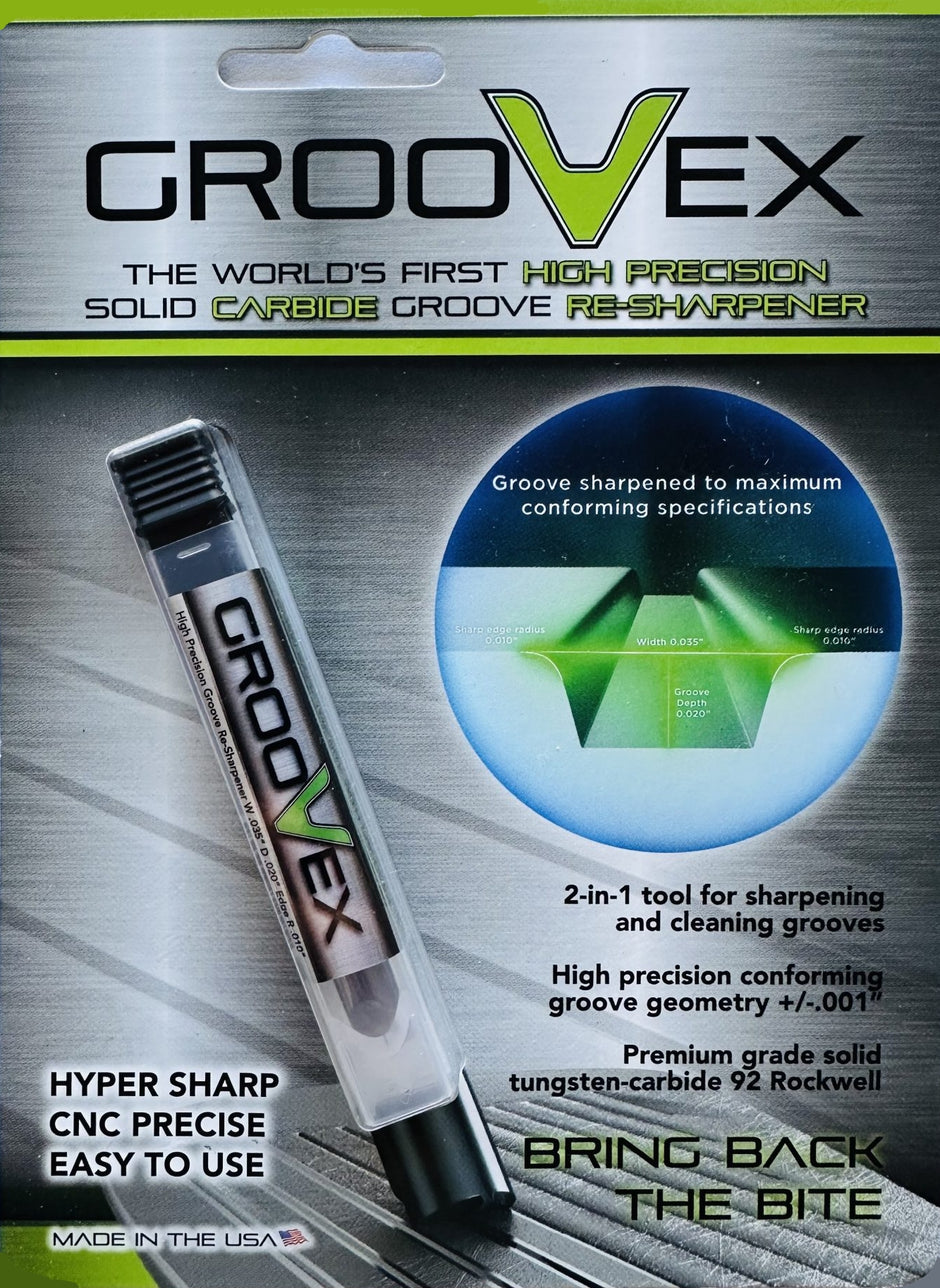 GrooVex Golf High-Precision Groove Sharpener with Lifetime Guarantee