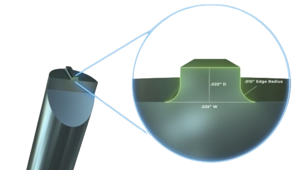 GrooVex Golf High-Precision Groove Sharpener with Lifetime Guarantee