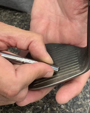 GrooVex Golf High-Precision Groove Sharpener with Lifetime Guarantee