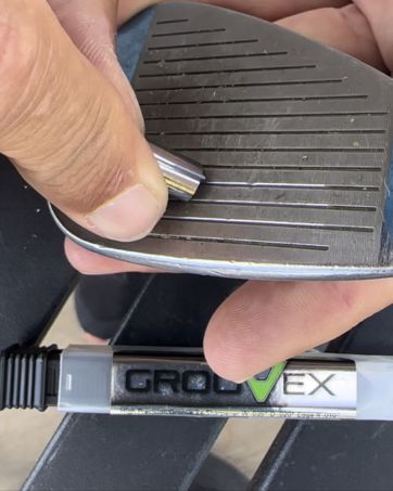 GrooVex Golf High-Precision Groove Sharpener with Lifetime Guarantee